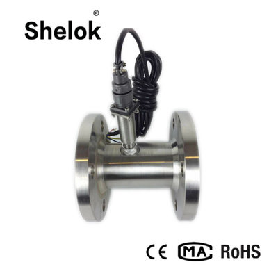 4-20ma output water 3 inch pipe hydraulic turbine flow meter without display