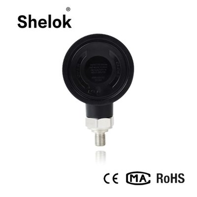 High quality digital oil air hydraulic fuel pressure gauge with alarm LED manometer
