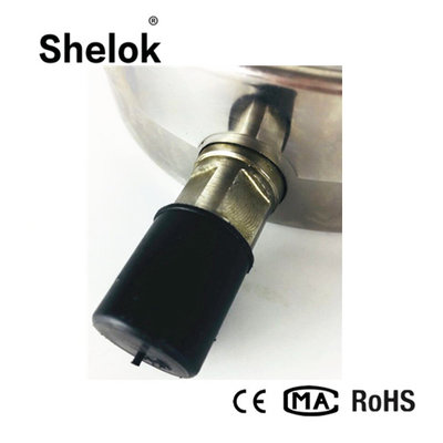 Magnetic snap-action yxc-100 industrial bottom mounting types electric contact pressure gauge