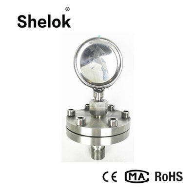 Air oil water mpa diaphragm seal bourdon tube 300 bar pressure gauge price