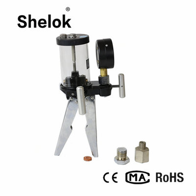 25MPa Hydraulic pressure testing hand pump pressure calibrator