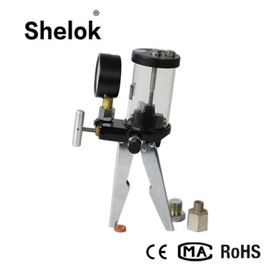 25MPa Hydraulic pressure testing hand pump pressure calibrator