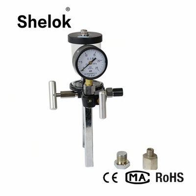 25MPa Hydraulic pressure testing hand pump pressure calibrator