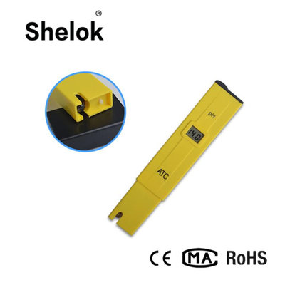 Red yellow PH meter for water,digital ph meter,ph meter portable