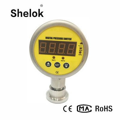 High pressure  liquid gas 0.5%FS digital vacuum pressure switch