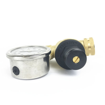 2018 Hot Sell Adjustable Brass Water Pressure Regulator With Gauges