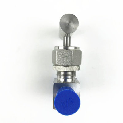 1/2 1/4 1/8 stainless steel 6000 psi 3 way needle valve