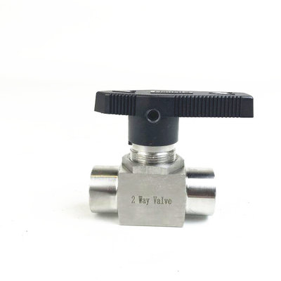 Shelok 2019 2 way mini welded ss ball valve