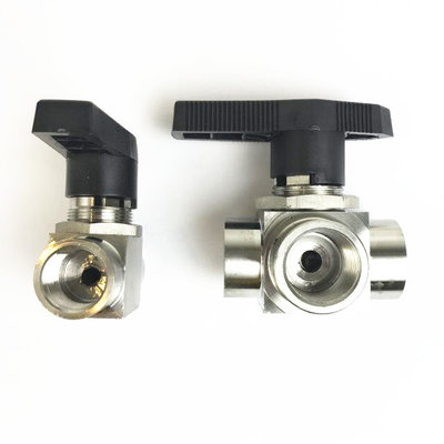 2 way cut-off three way welding ball valve