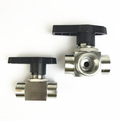 2 way cut-off three way welding ball valve