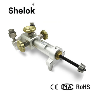 Hydrualic liquid pressure gauge calibrator pressure calibration pump