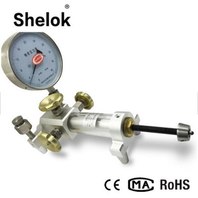 Pneumatic hand pump pressure calibrator