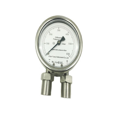 Hot sale 100mm differential pressure gauge / manometer price