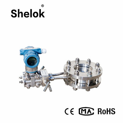 Differential pressure fuel flow meter orifice plate liquid gas flowmeter