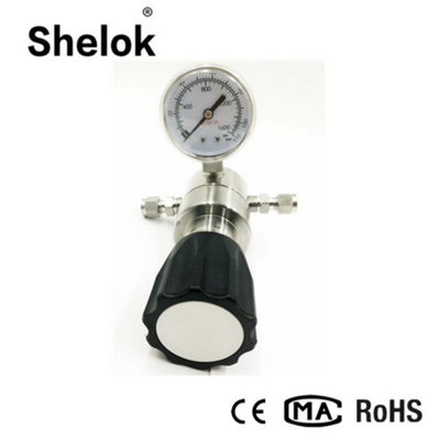 Stainless Steel Adjustable Air Pressure Relief Valve, Back Pressure Regulator, Pressure Reducing Valves