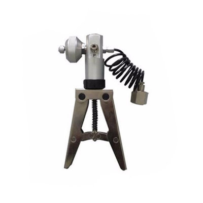 Portable hand held pressure test pump calibrator
