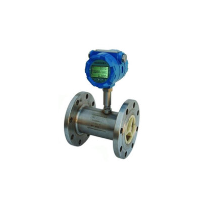 Turbine 4-20mA output flow meter air for large diameter pipe