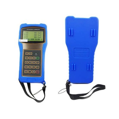Portable handheld digital ultrasonic water flow meter