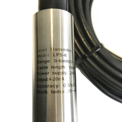 Anti bloking water tank fuel level sensor deep well water level meter