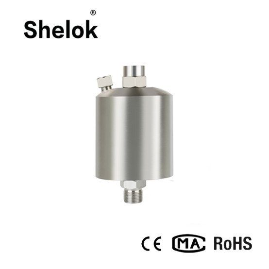 Oil water pressure gauge isolator for oxygen acetylene meter oil-water separator