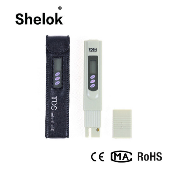 China digital 0 - 9990 ppm tds meter / TDS water tester / pen TDS controller
