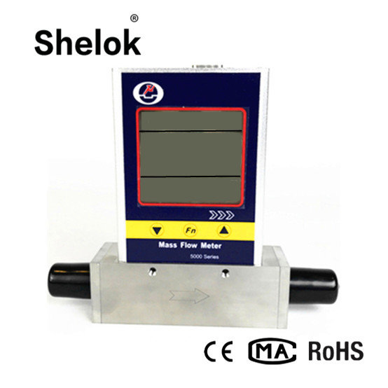 MF5000 4-20mA nitrogen gas biogas 3 ~ 19 mm thermal mass flow meter
