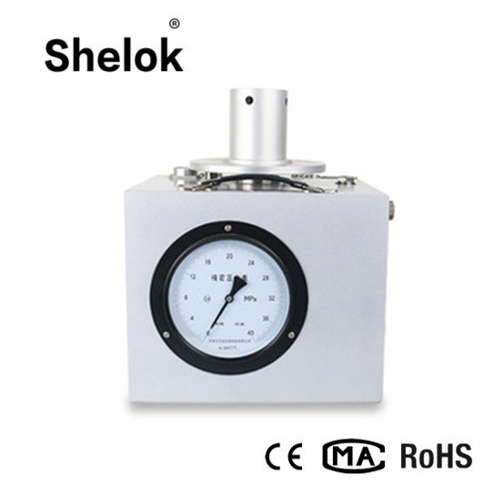Pressure balance water 5~600bar pressure testing equipment 0.1bar resolution dead weight tester