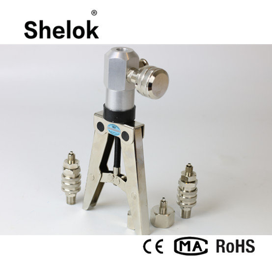 Portable handheld -0.088~0MPa air oil pressure calibrator hydraulic pressure gauge calibration machine