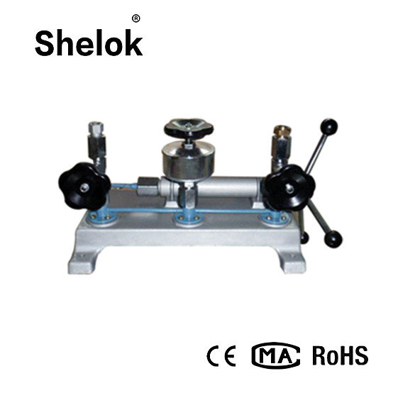 -0.082-6MPa,0-60MPa Water hydraulic pressure calibration machine dead weight tester