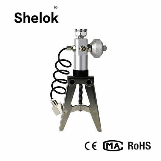 1.6 2.0 2.5mpa Hand vacuum pump with pressure gauge pressure test machine