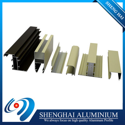 Ghana Market Aluminum Profiles to make Windows, Doors, Furnitures