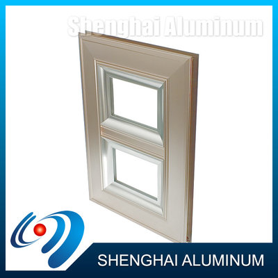 Ghana Style High Quality Hot Sales Aluminum Profiles for Making Doors Windows Frames