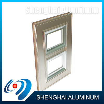 Ghana Style High Quality Hot Sales Aluminum Profiles for Making Doors Windows Frames