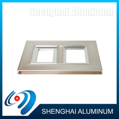 Ghana Style High Quality Hot Sales Aluminum Profiles for Making Doors Windows Frames