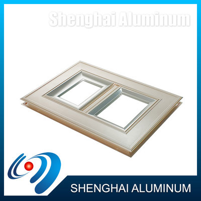 Ghana Style High Quality Hot Sales Aluminum Profiles for Making Doors Windows Frames