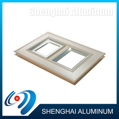 Ghana Style High Quality Hot Sales Aluminum Profiles for Making Doors Windows Frames