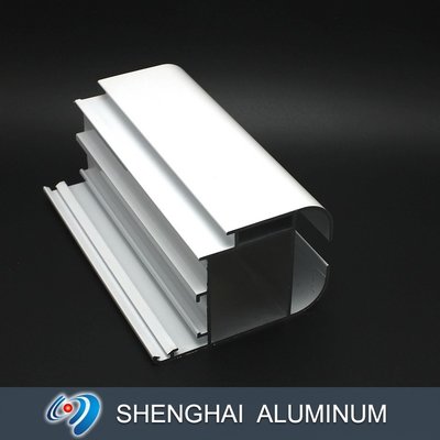 Powder Coated White Aluminum Profile Frames to Make Doors for Nigeria Market