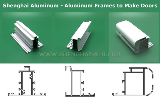 High Quality Cheap Price Hot Sales Aluminum Profiles for Making Doors Windows Frames for South Africa Market