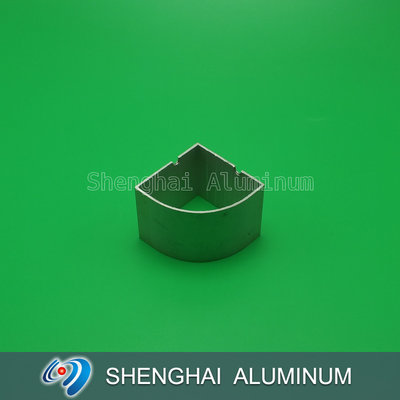 Ghana Powder Coated White Aluminum Door and Window Profiles, Powder Coating Aluminium Profile to Make Door / Window