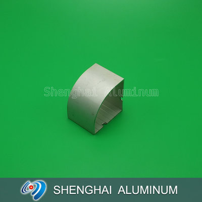 Ghana Powder Coated White Aluminum Door and Window Profiles, Powder Coating Aluminium Profile to Make Door / Window