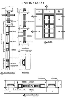Vietnamese Aluminium Door and Window, Aluminum Door and Window for Viet Nam Market