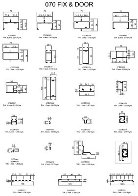 Vietnamese Aluminium Door and Window, Aluminum Door and Window for Viet Nam Market
