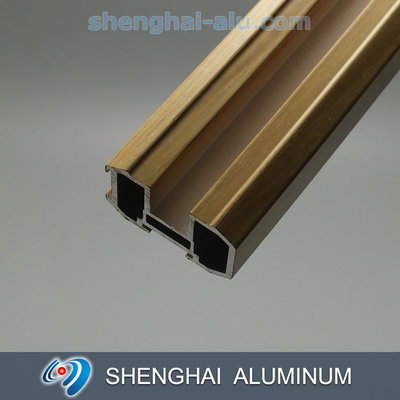 Wooden Grain Aluminum Frames to Make Kitchen Furniture, Shoes Cabinet, Wardrobe