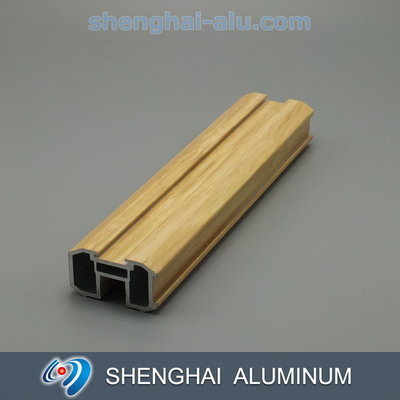 Wood Grain Aluminum Profile to Make Kitchen Furniture, Shoes Cabinet, Wardrobe