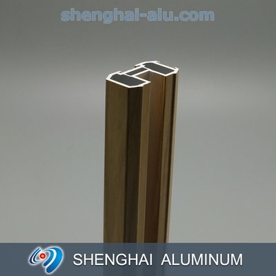 Wooden Grain Natural Feel Aluminum Profiles to Make Life Style Furniture