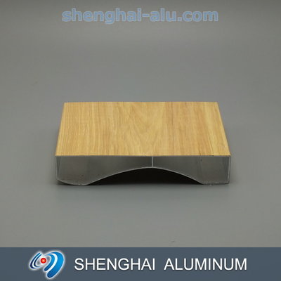 Wood Grain Aluminum Profile to Make Kitchen Furniture, Shoes Cabinet, Wardrobe