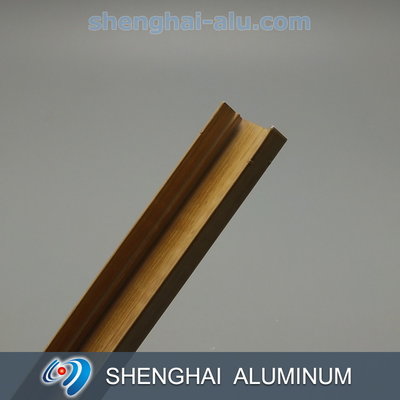 Wooden Grain Natural Feel Aluminum Profiles to Make Life Style Furniture