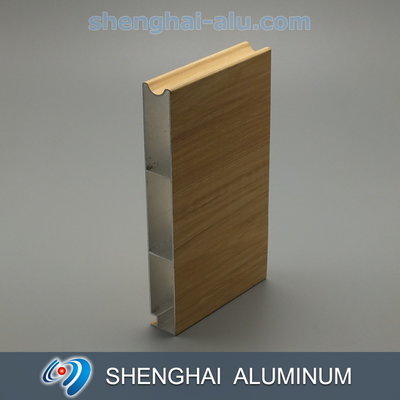 Natural Feel Wooden Grain Aluminum Profiles to Make Life Style Furniture