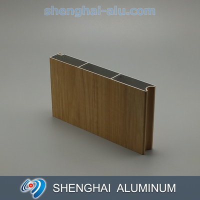 Natural Feel Wooden Grain Aluminum Profiles to Make Life Style Furniture
