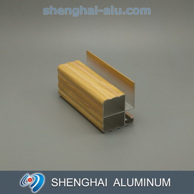 Natural Feel Wooden Grain Aluminum Profiles to Make Life Style Furniture
